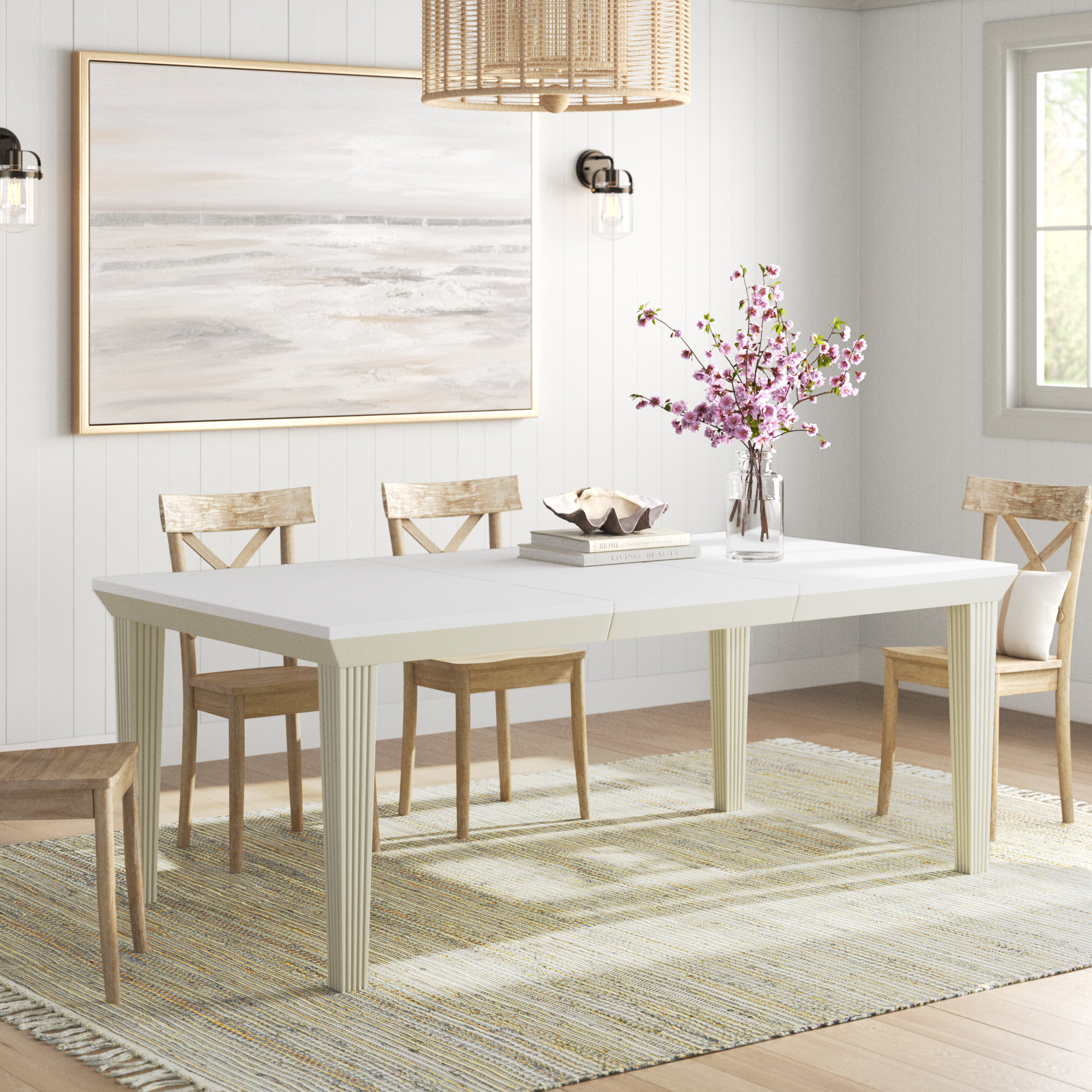 Red Barrel Studio® Gladyce Extendable Dining Table | Wayfair