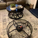 Hunter Fan 34" Fennec 4 - Blade Caged Ceiling Fan with Wall Control and ...