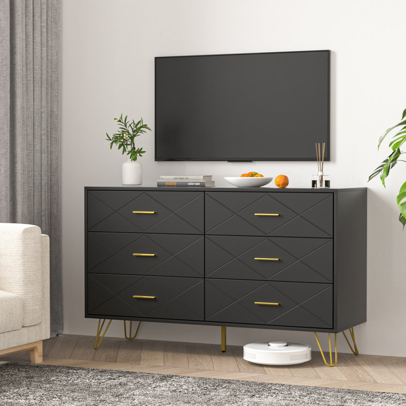 Mercer41 Talich 6 - Drawer Dresser & Reviews | Wayfair