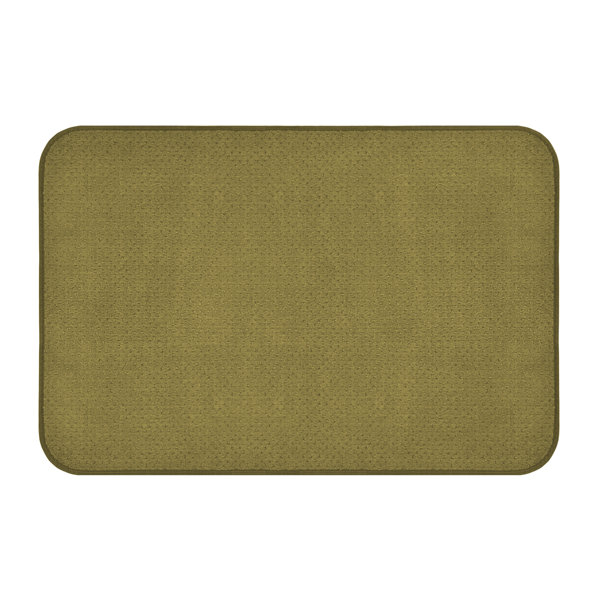 Latitude Run® Skid-Resistant Carpet Runner - Olive Green - Many Other ...