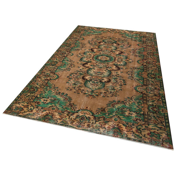 Lofy Vintage Green Rug | Wayfair