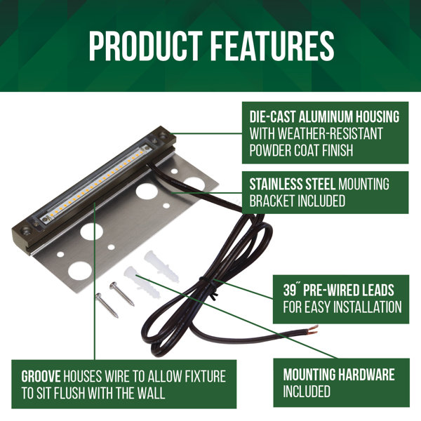 GKOplus 6.8 Inches Hardscape Light With Clear Lens 20 Pack | Wayfair