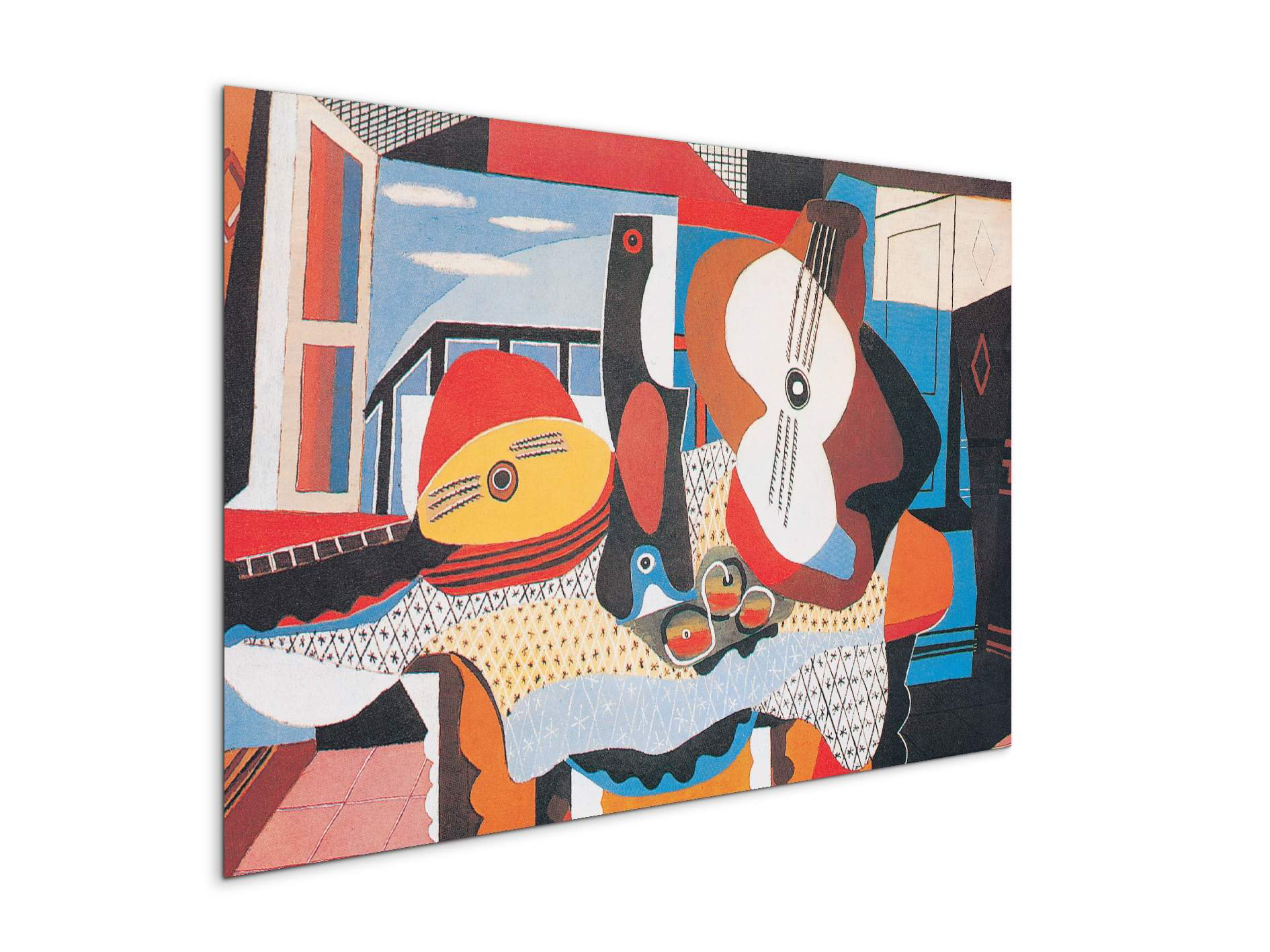 Lark Manor Homage to Pablo II by Art Studio 53×80 cm MetalArt Materic ...
