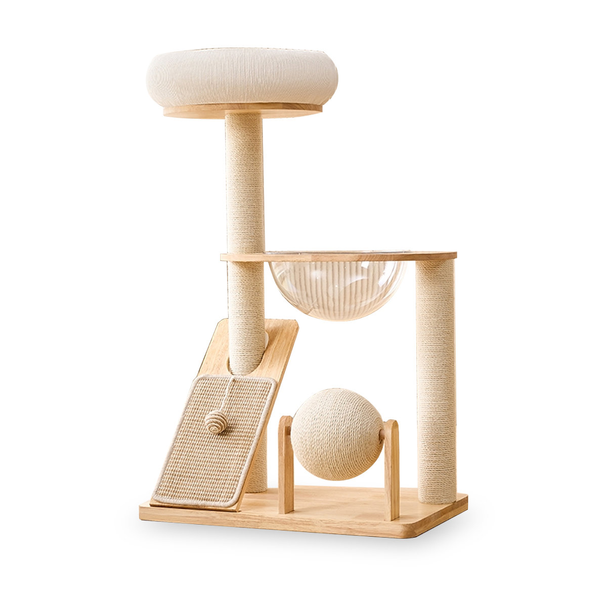 SHANGYICHUANGXIN 3 Tiers Cat Tree Perch, Scratching Posts | Wayfair