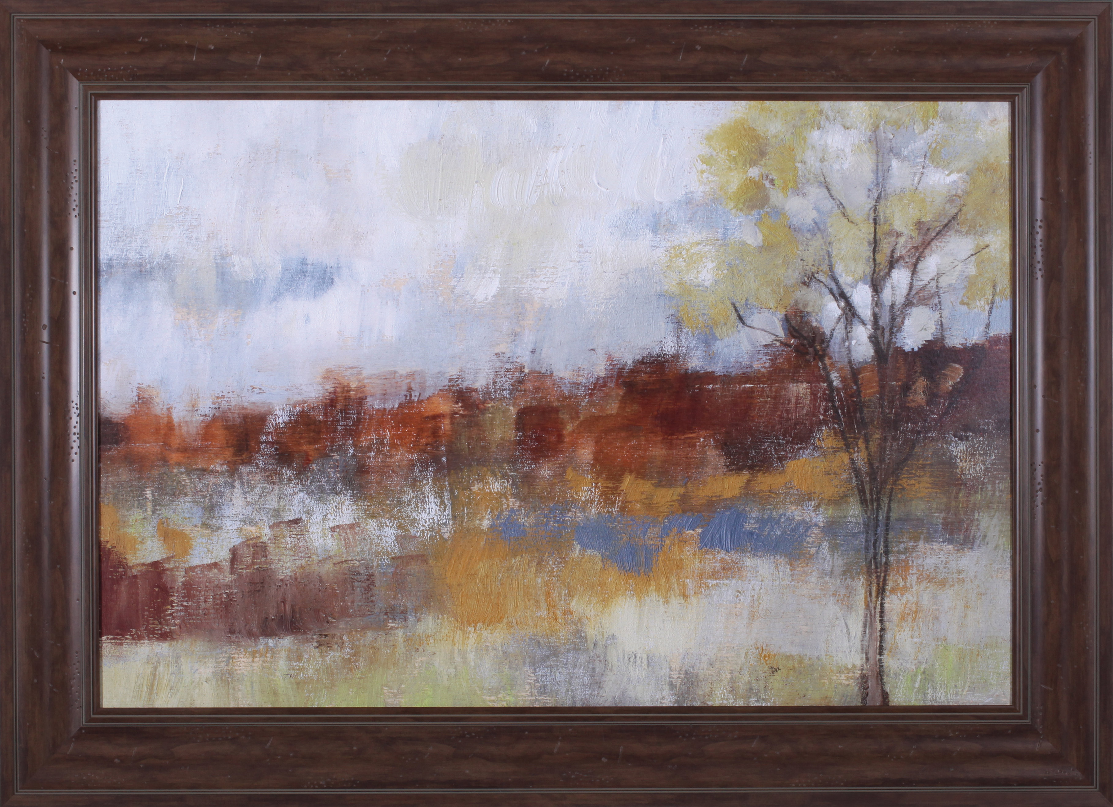 Charlton Home® 'Sienna Field II' Framed Print | Wayfair