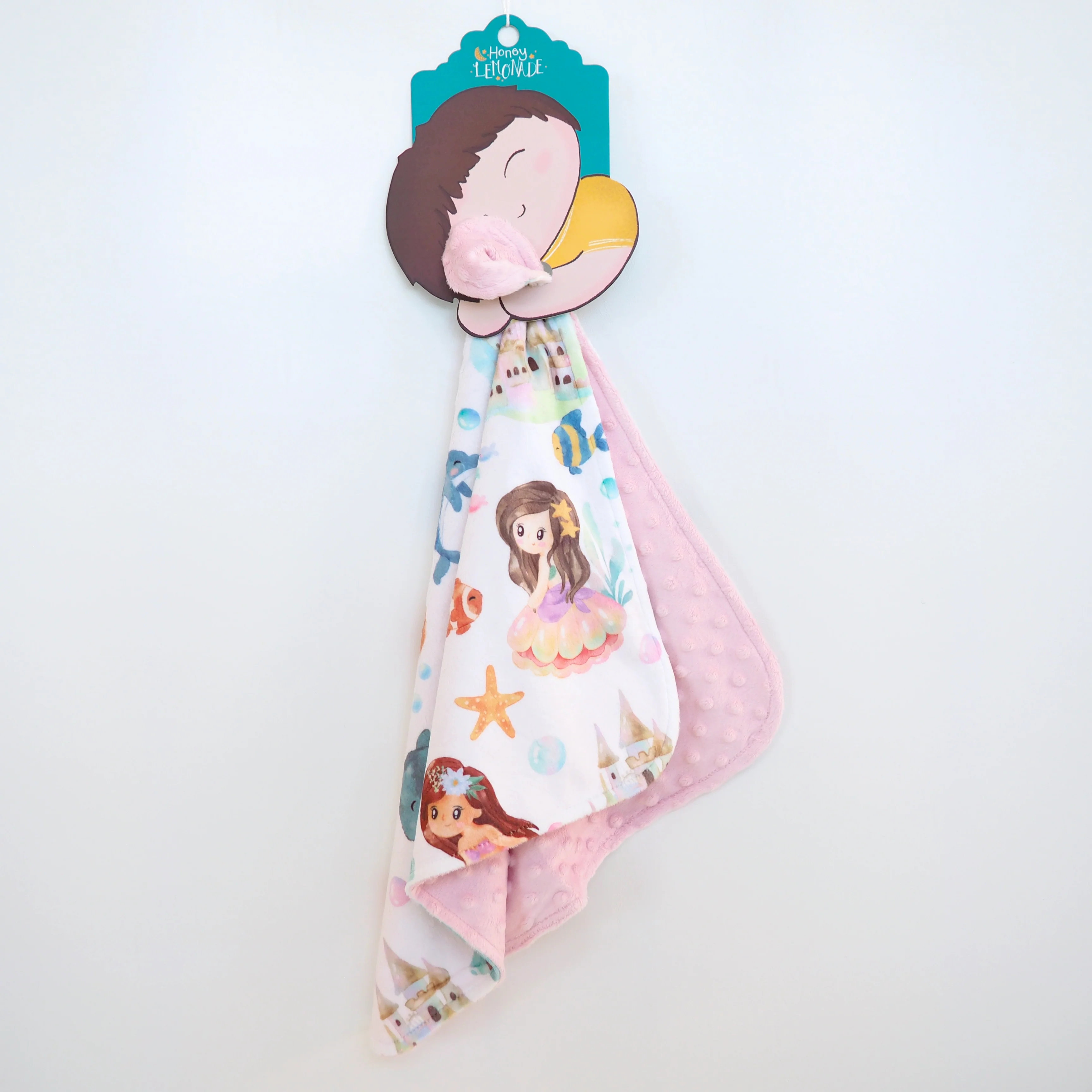 Honey Lemonade Mini Minky Mermaids Blanket for Toddlers - Soft, 100% ...