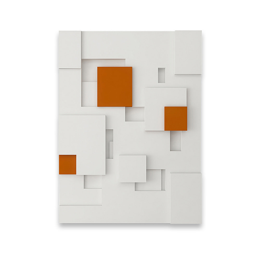 FOLVOJ Italian minimalist 3d vertical version of modern simple murals ...