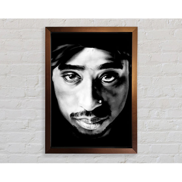 17 Stories Tupac Face - Single Picture Frame Art Prints | Wayfair.co.uk