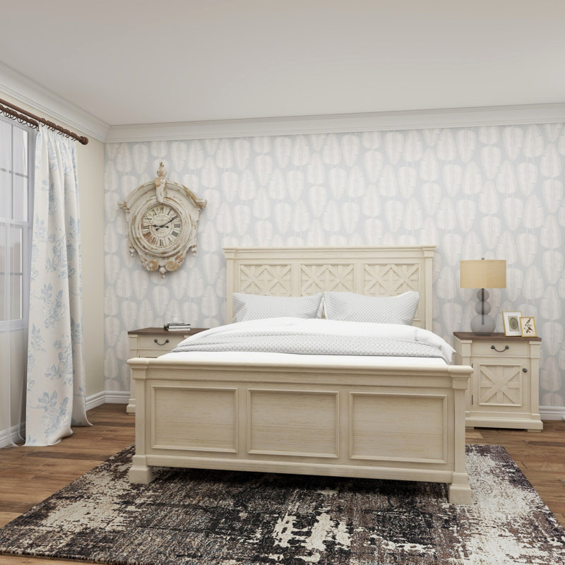 One Allium Way® Golub Brown Fiberglass Carved Scroll Wall Clock with ...