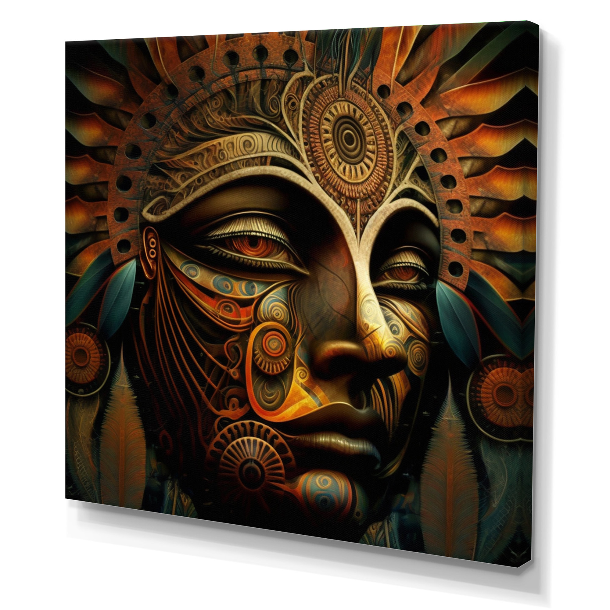 Bungalow Rose Ancient Tribal Amazonian Mask | Wayfair
