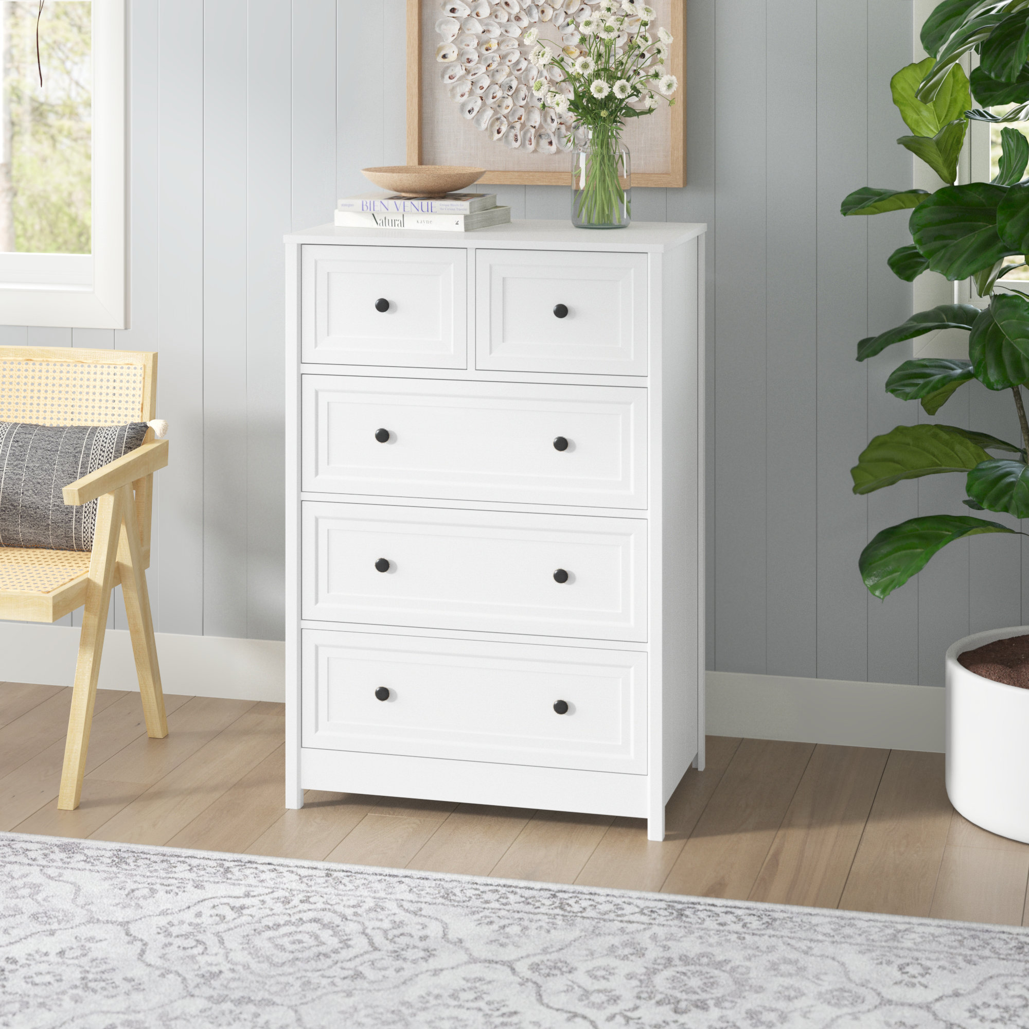 Sand & Stable Dewey 5 - Drawer Dresser & Reviews - Wayfair Canada