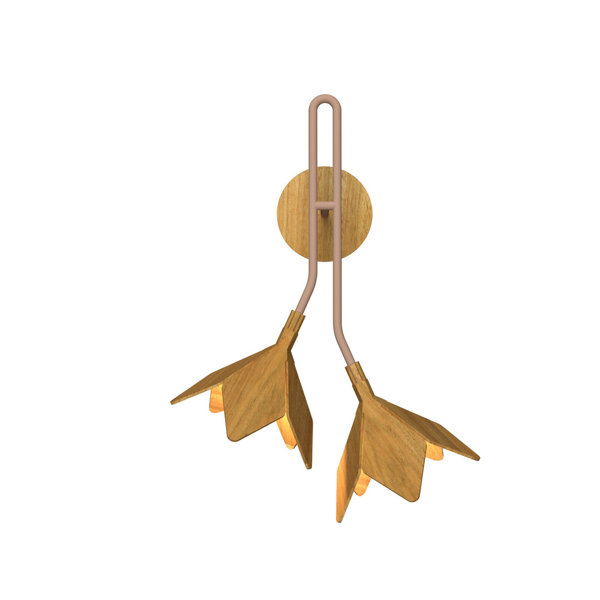 Accord Lighting Sakura Armed Sconce | Wayfair