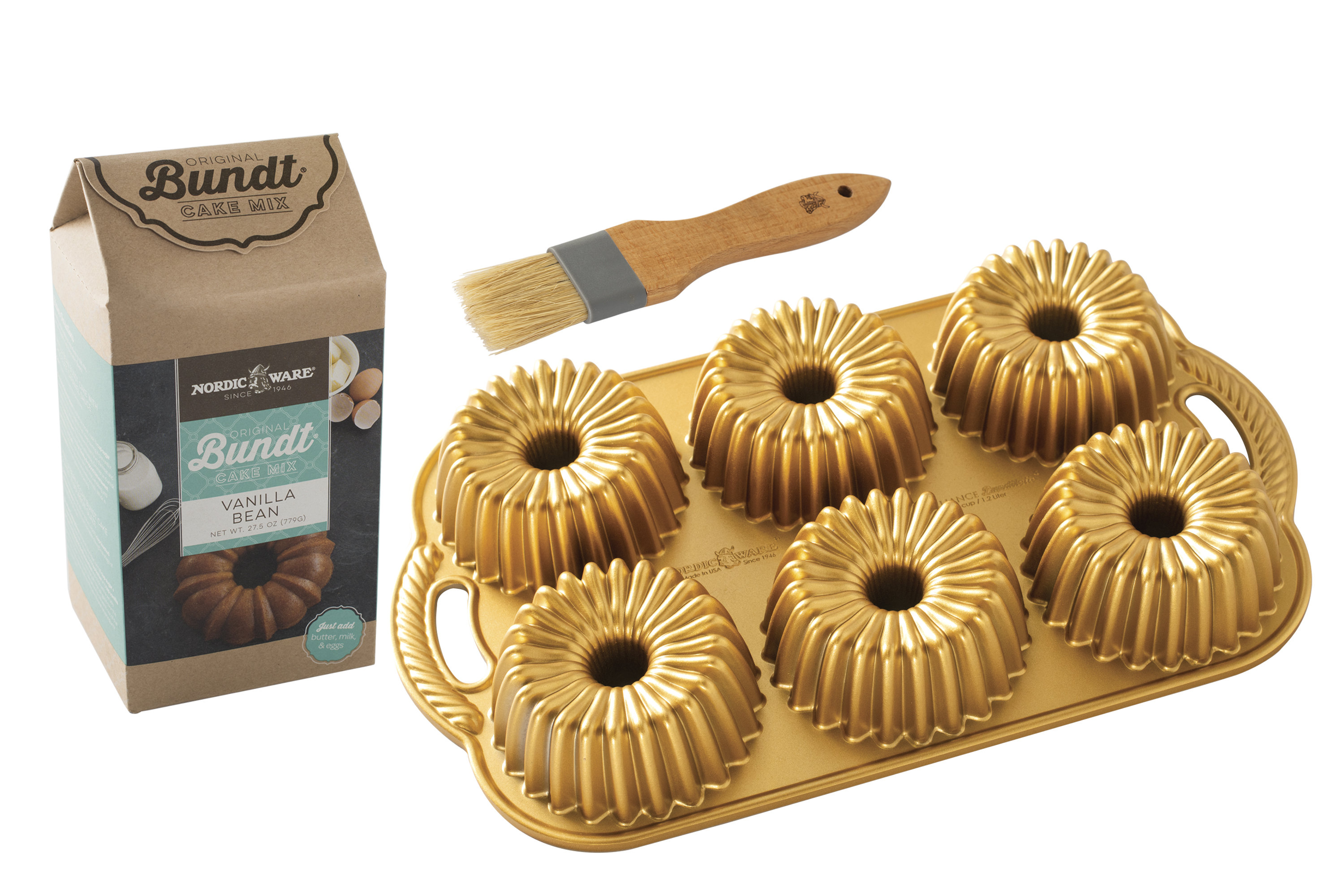 Nordic Ware 3 Piece Non-Stick Aluminum Bakeware Set | Perigold