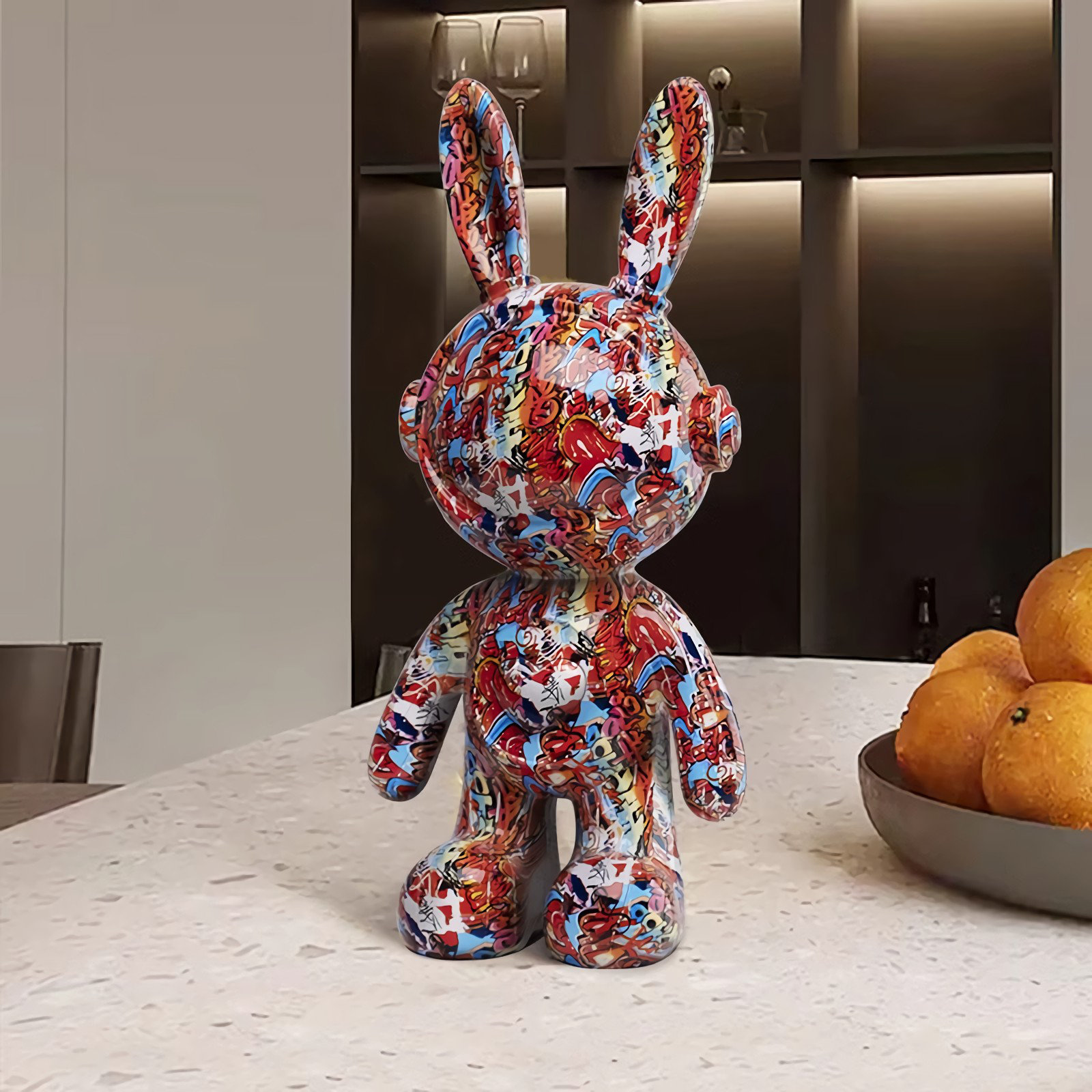 Trinx Advanced Rabbit Ornament, Wine Rack, Wine Cabinet, Living Room ...