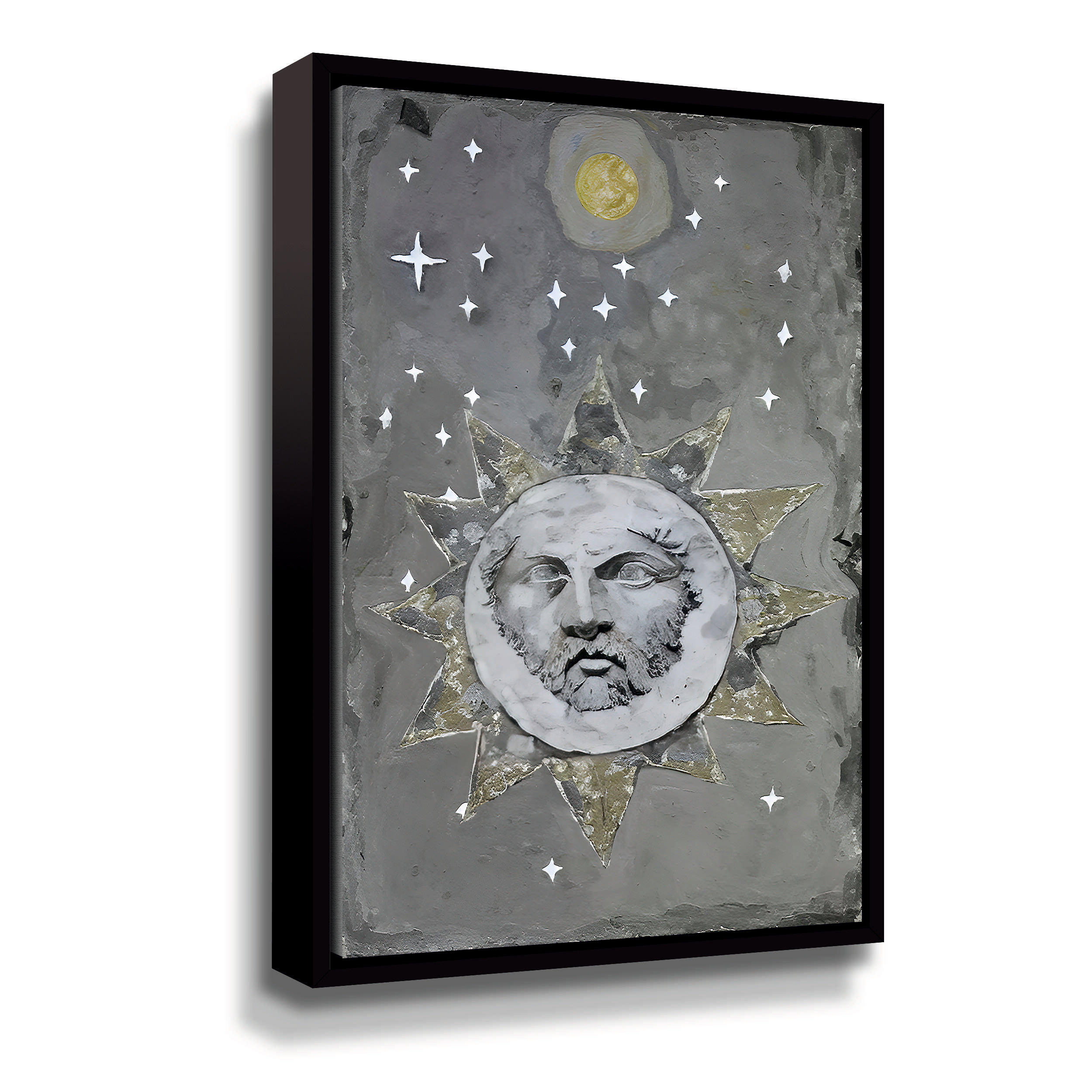 Trinx The Sun the Moon and the Stars by Elena Ray - Print on Canvas ...