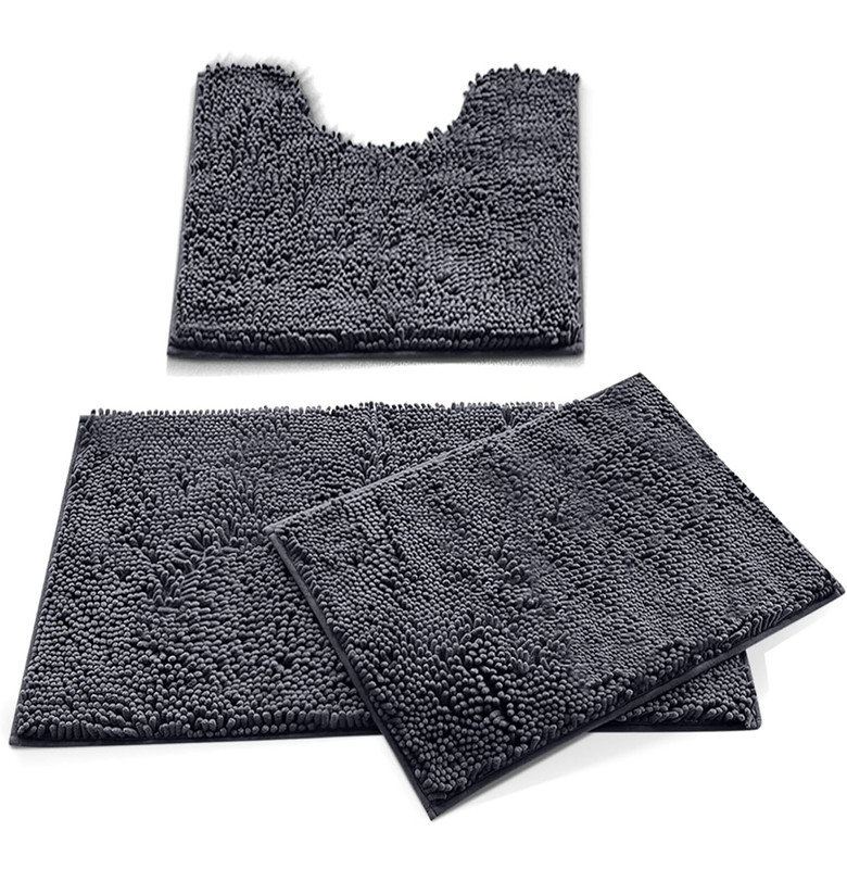 Latitude Run® Myanni Chenille Bath Mat | Wayfair