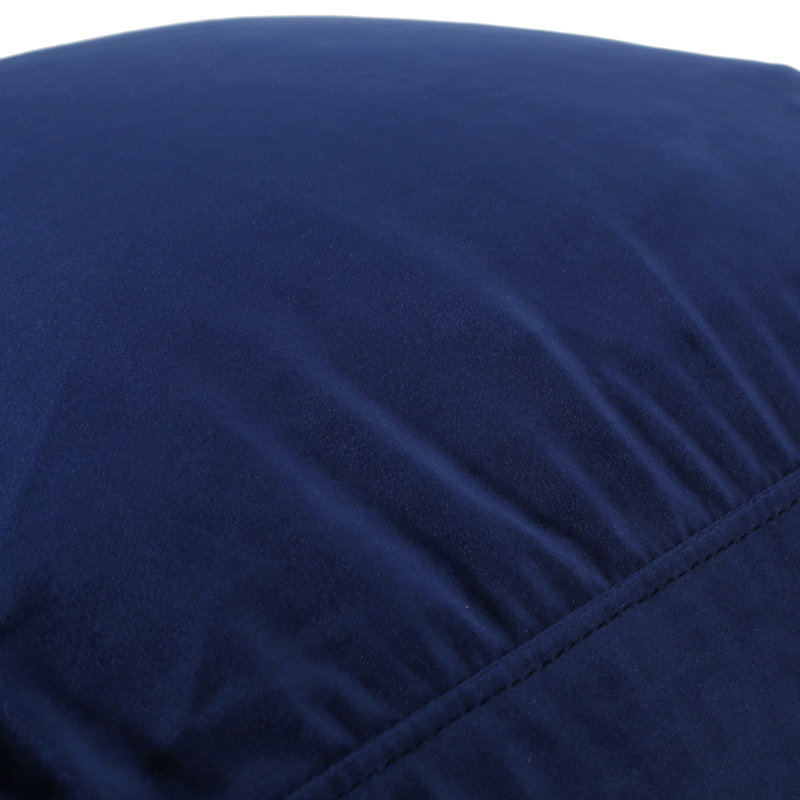 Home Loft Concepts 16" Wide Velvet Square Pouf Ottoman & Reviews | Wayfair