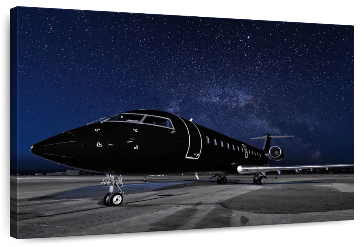 Ivy Bronx Black Private Jet | Wayfair