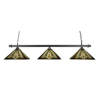 Union Rustic Square Bar/Square Fitter 3-Light Bar | Wayfair