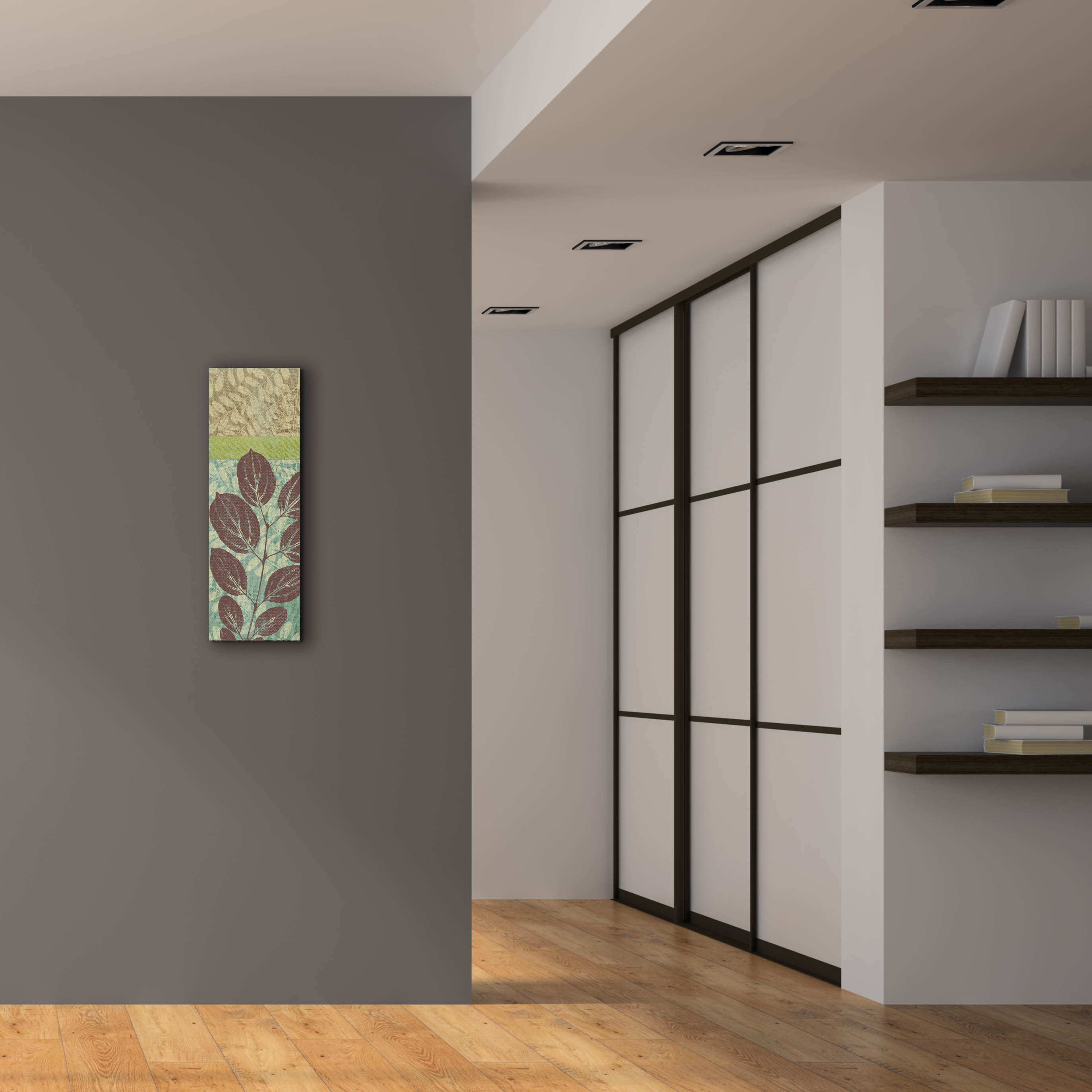 Lark Manor™ 'Leaves 1' by Erin Clark Canvas Wall Art | Wayfair