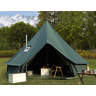 Arlmont & Co. Kylynne Canvas Bell Glamping Yurt Bell Tent with Roof ...