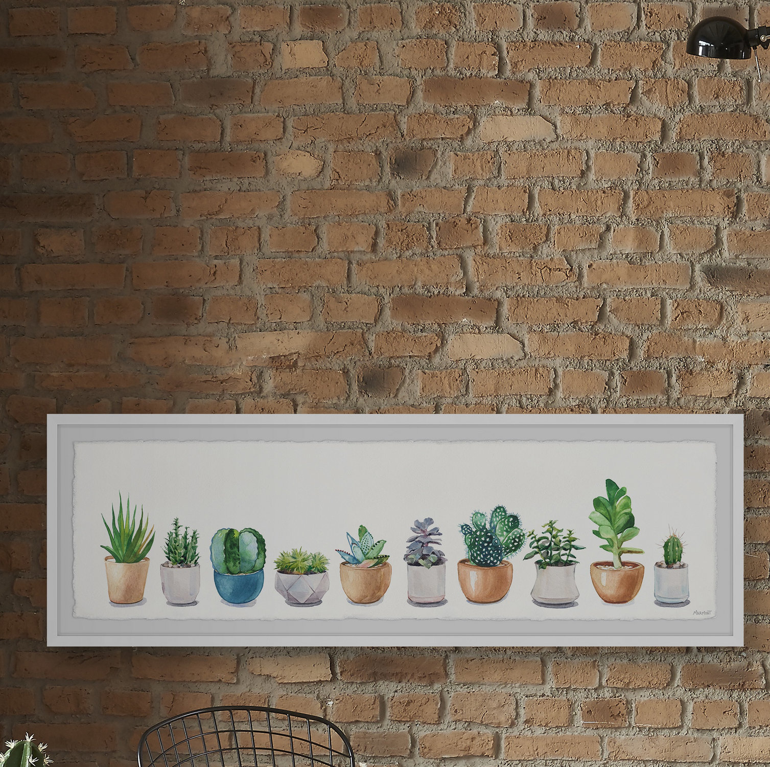 Union Rustic 'Indoor Succulent Garden' - Picture Frame Panoramic ...