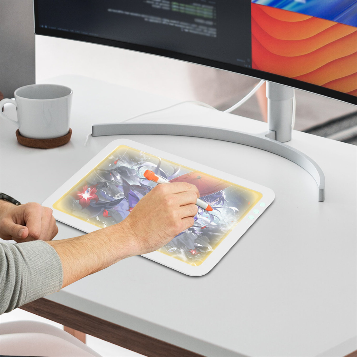YINXIER Portable Wireless LED Bright Light Pad | Wayfair