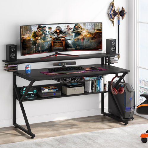 Bookcase Desks You'll Love | Wayfair