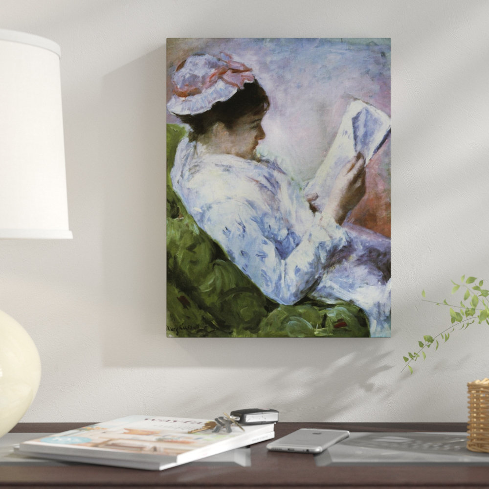 Vault W Artwork 'Portrait of Lydia Reading 1879' Print on Canvas | Wayfair