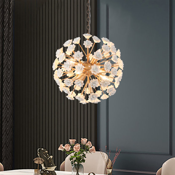 House of Hampton® Corbel 6-Light Unique Sphere Chandelier & Reviews ...