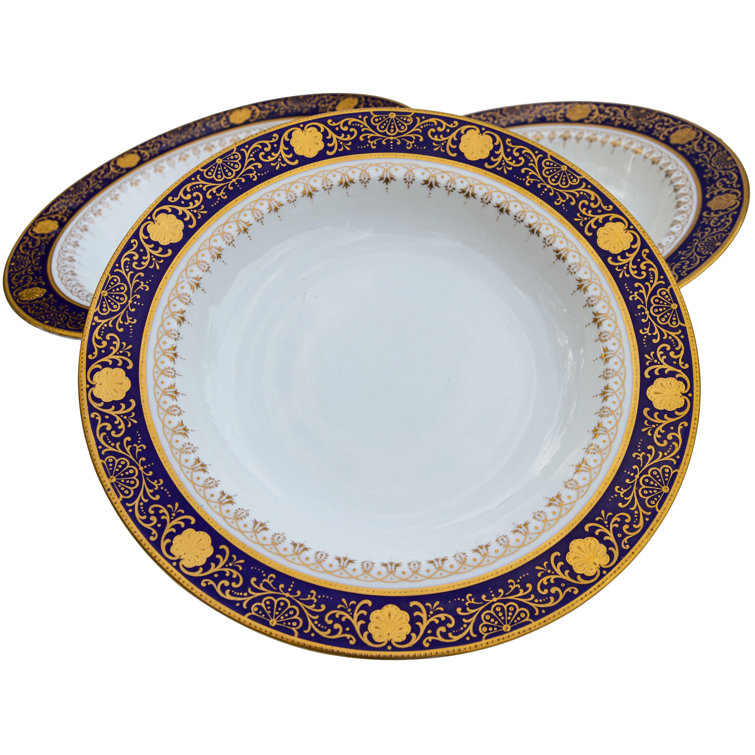 The Moroccan Room Handmade Porcelain Decorative Plate Set | Perigold
