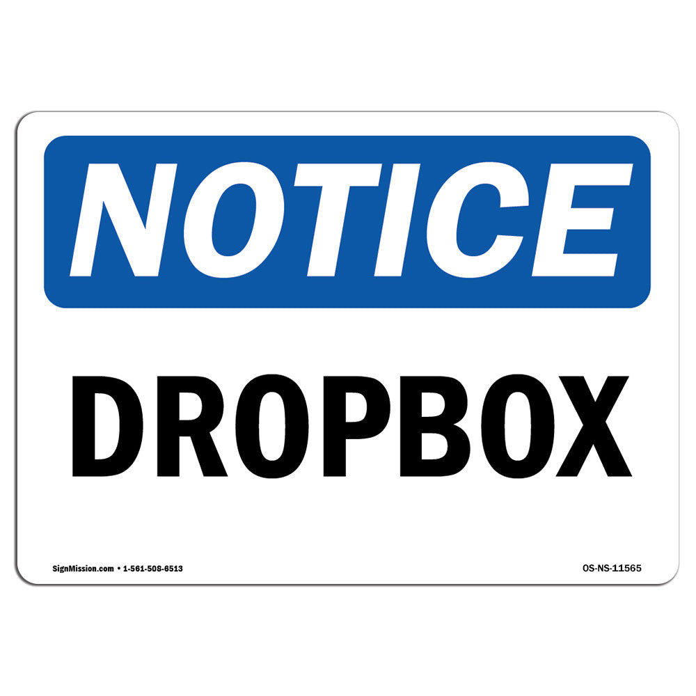 SignMission Drop Box Sign | Wayfair