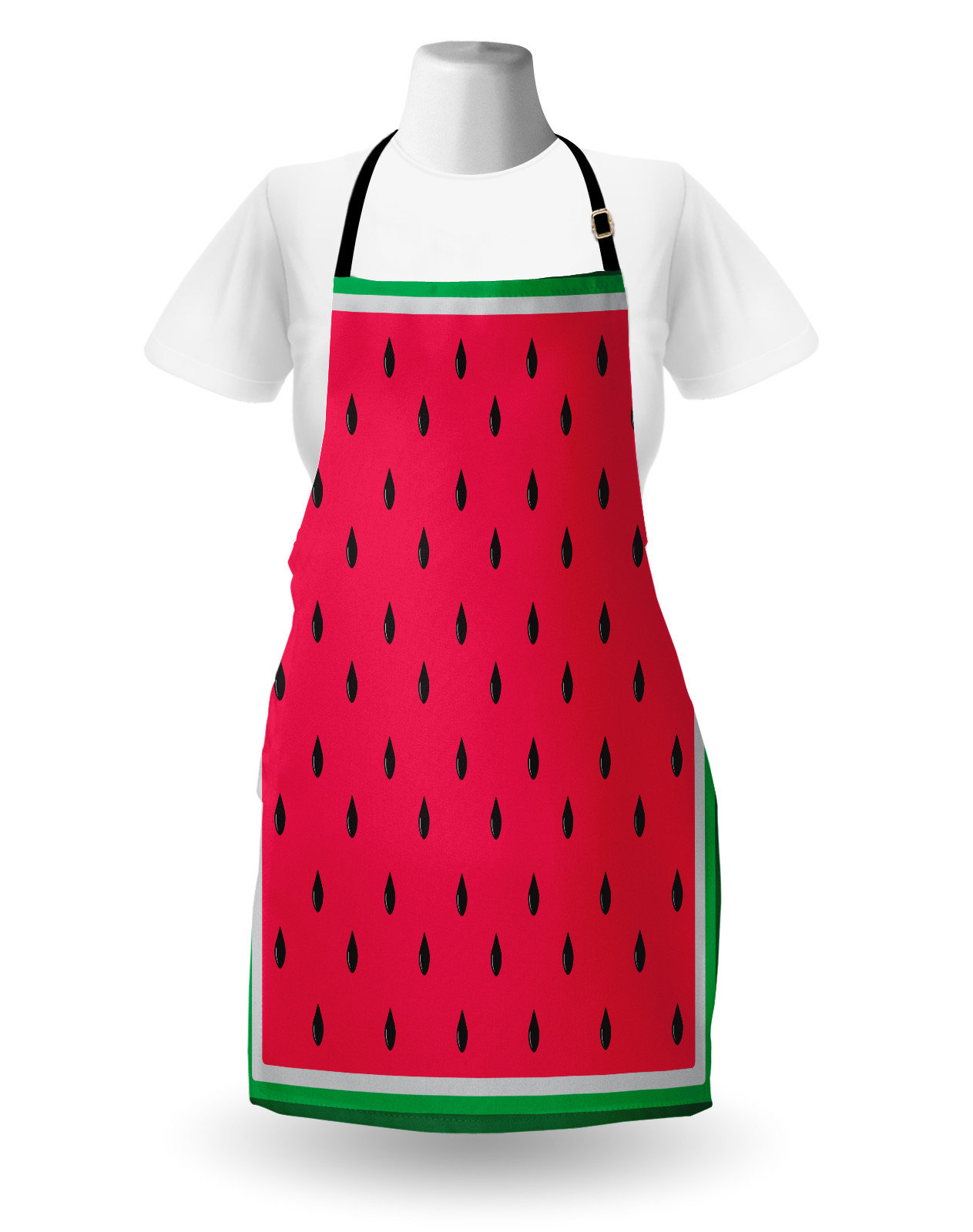 Bungalow Rose Fruit Apron Unisex Square Watermelon Slice Adult Size ...