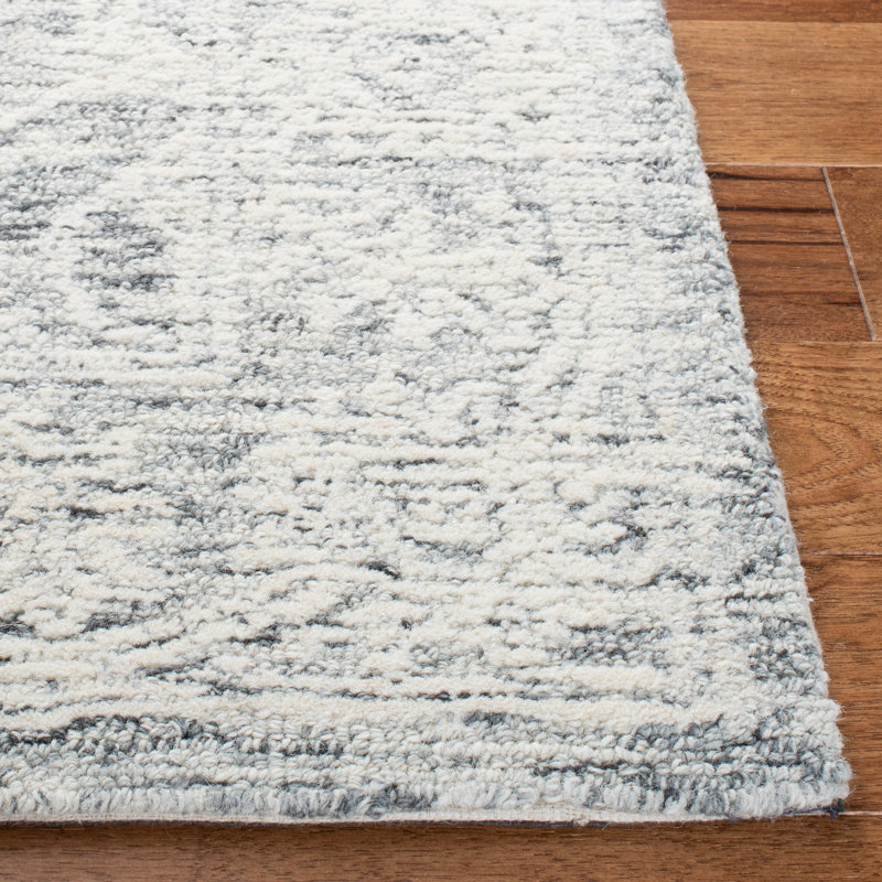 Ophelia & Co. Amatury Handmade Beige/Gray Rug & Reviews | Wayfair