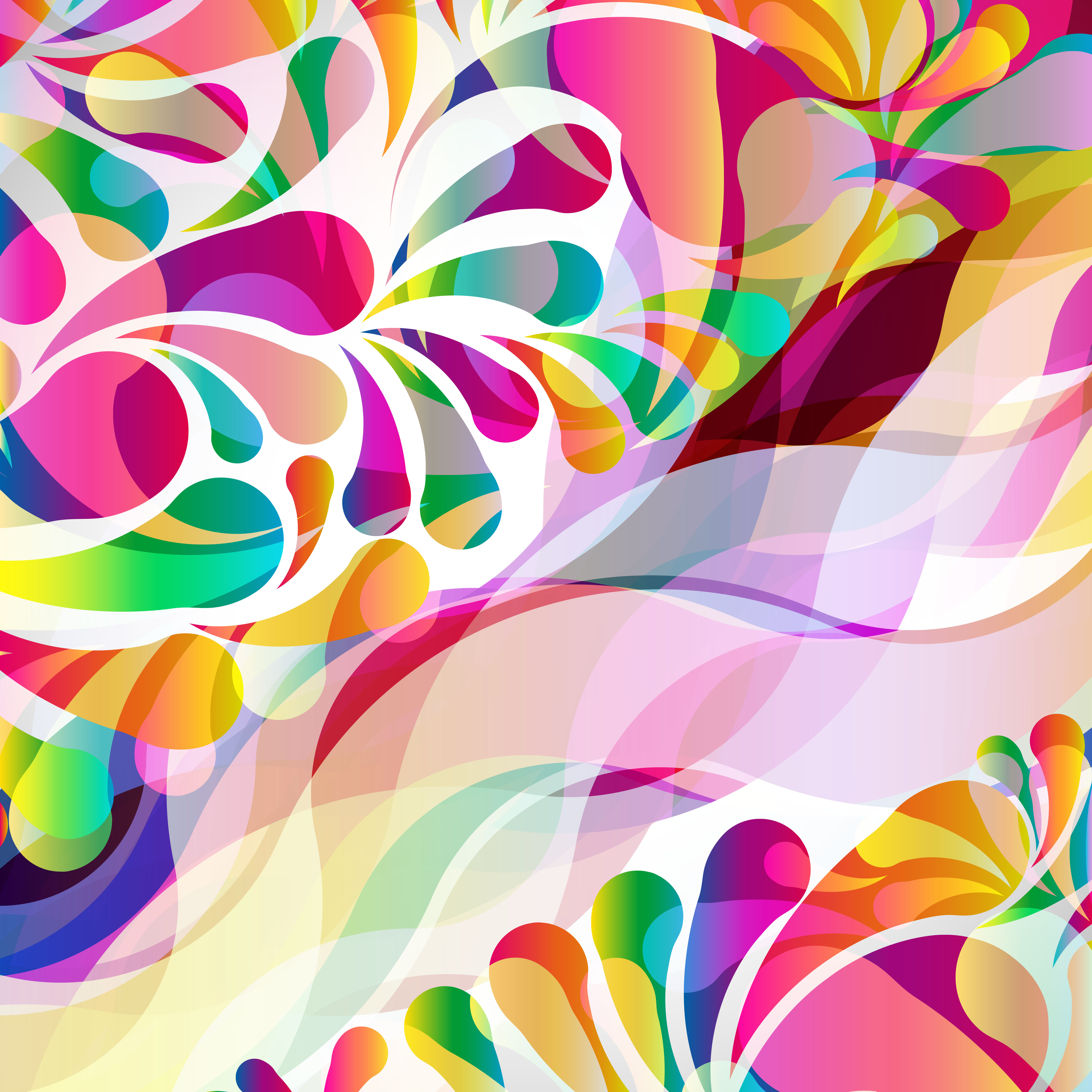 Wildon Home® Arc Drop Background by Olgayakovenko - Wrapped Canvas ...