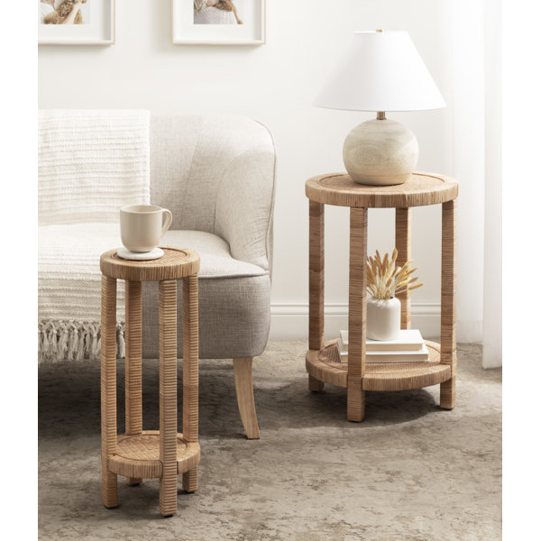 Dovecove Tiered Round Drink Table & Reviews | Wayfair