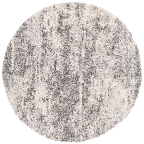 Gray & Silver Round Area Rugs You'll Love | Wayfair