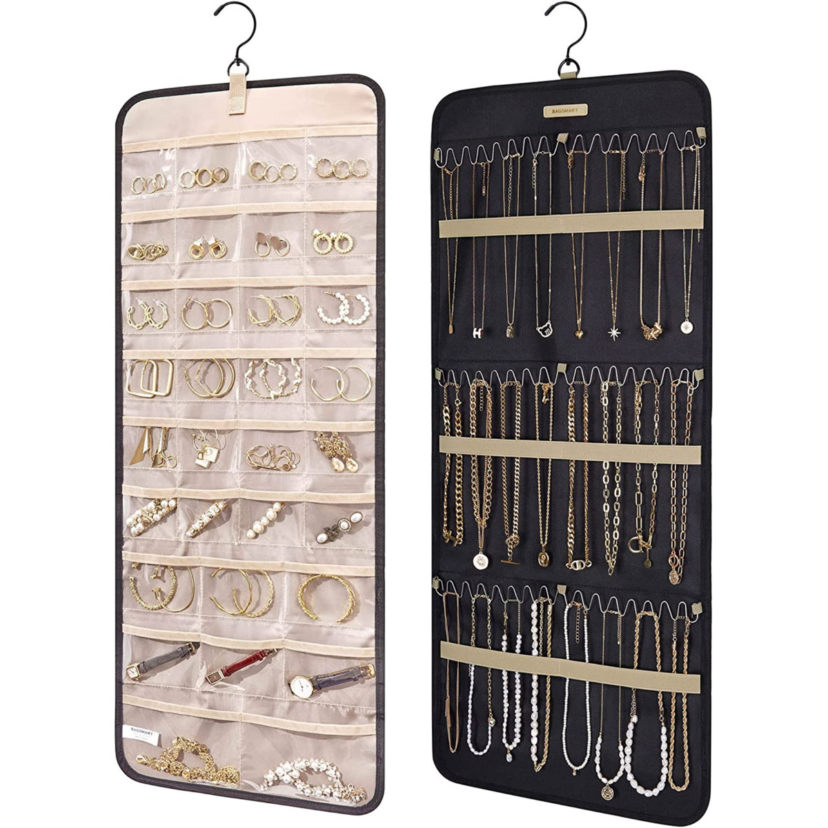 Rebrilliant Double Sided Wall Mounted Jewelry Holder | Wayfair