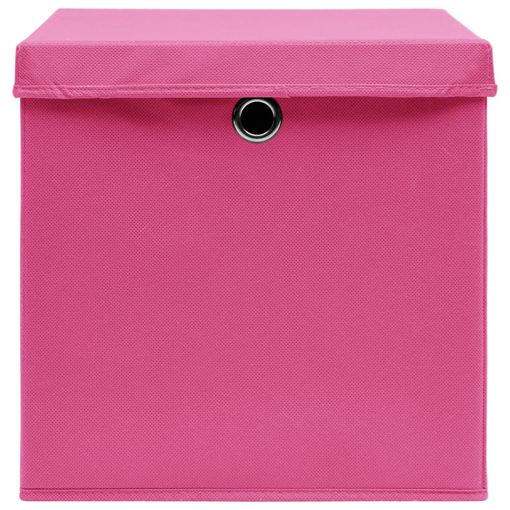 Rebrilliant Storage Boxes with Lids 32x32x32 cm Fabric & Reviews ...