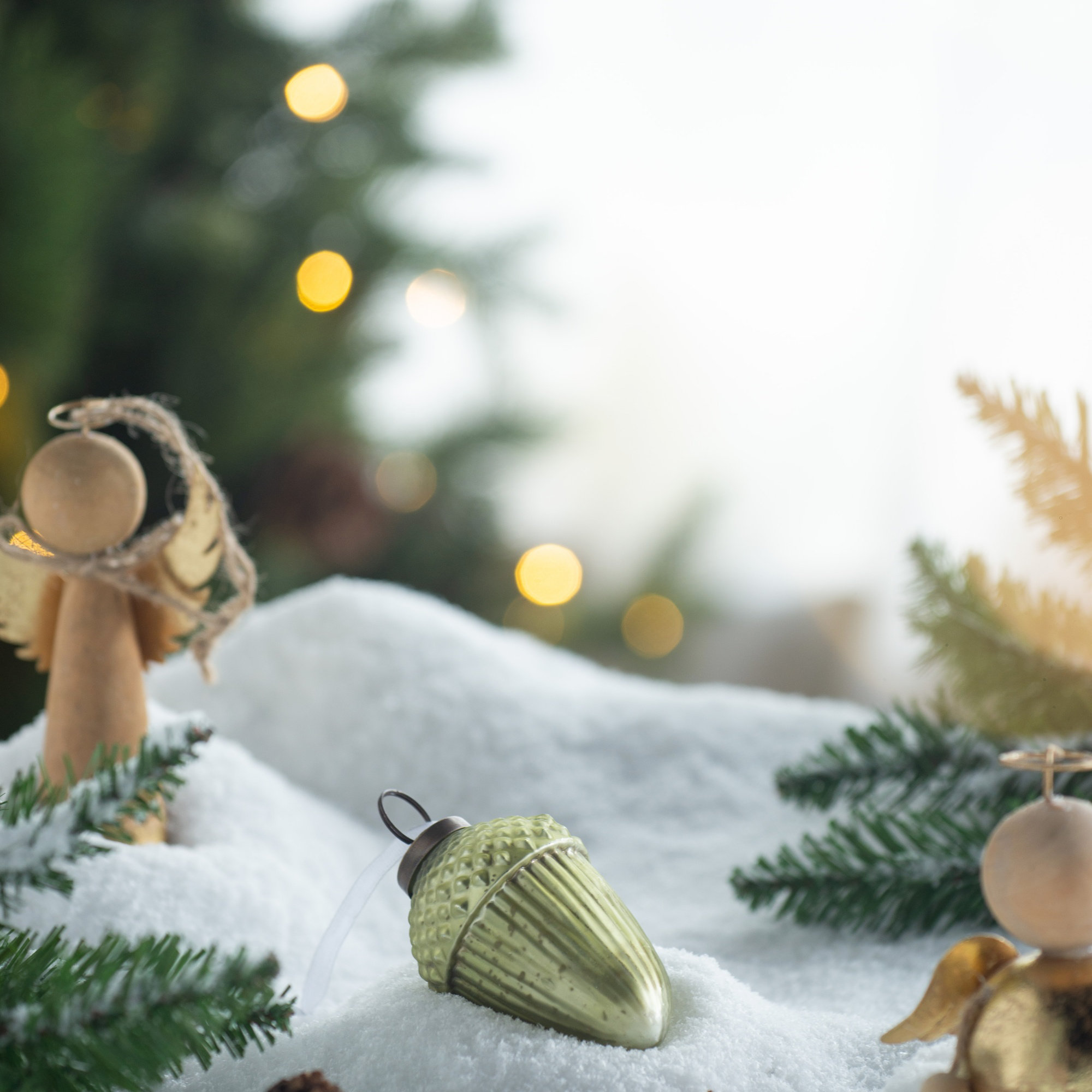 The Holiday Aisle® Set Of 12 Glass Tear Drop Ornaments, Elegant Holiday ...