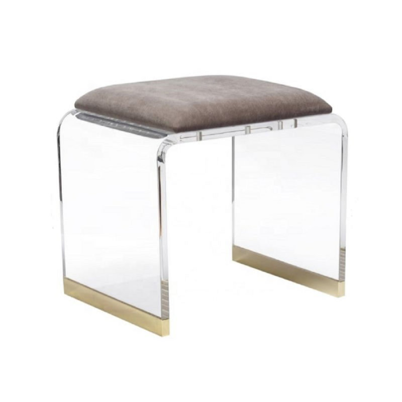 Everly Quinn Plastic Vanity Stool | Wayfair