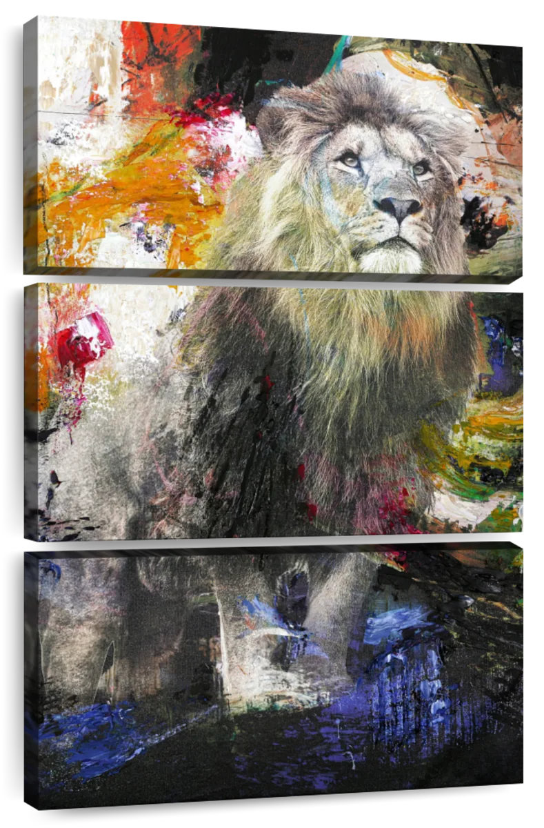 Ebern Designs Brampt Glorious Lion | Wayfair