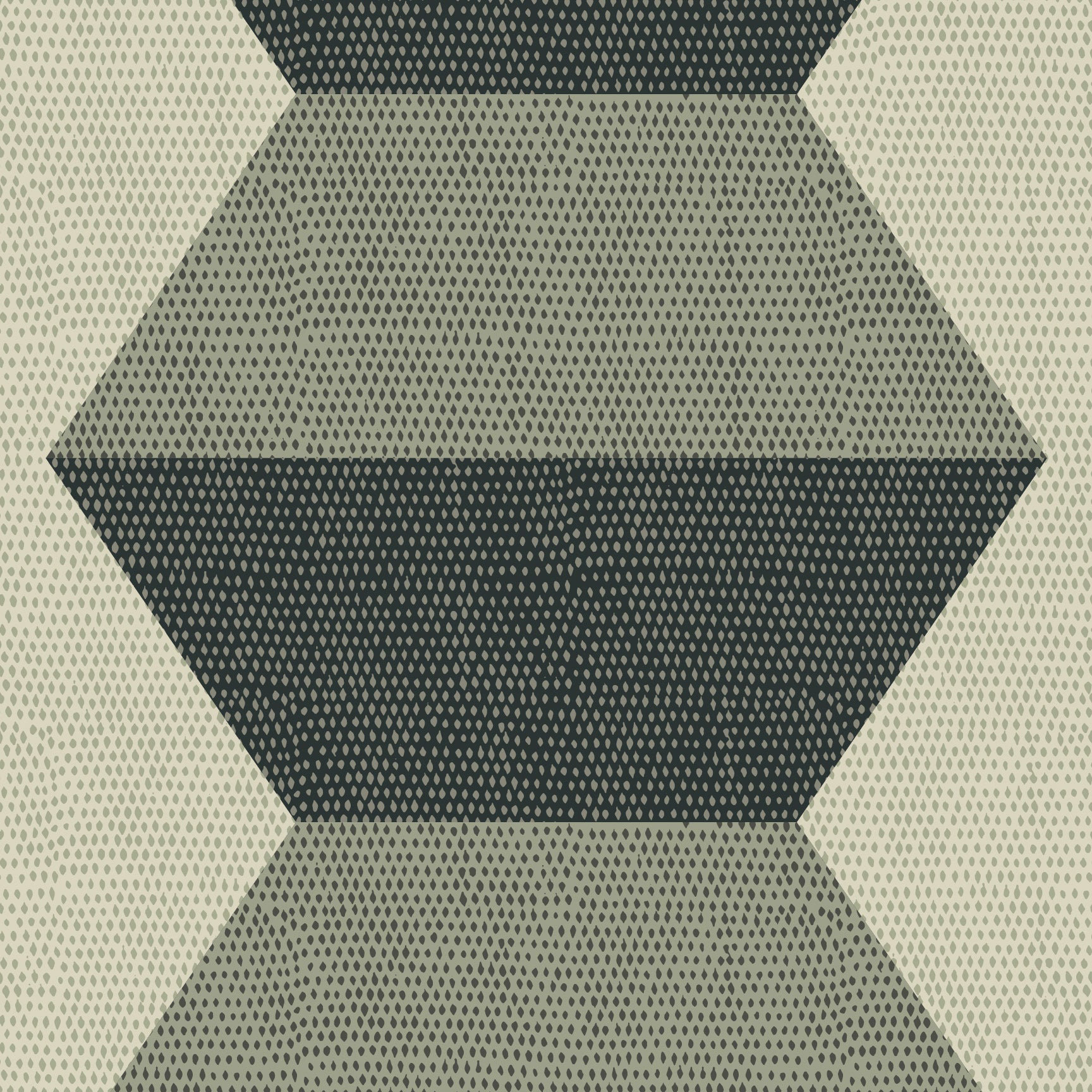 Mitchell Black Infinity Blocks - Sage Green Wallpaper - Wayfair Canada