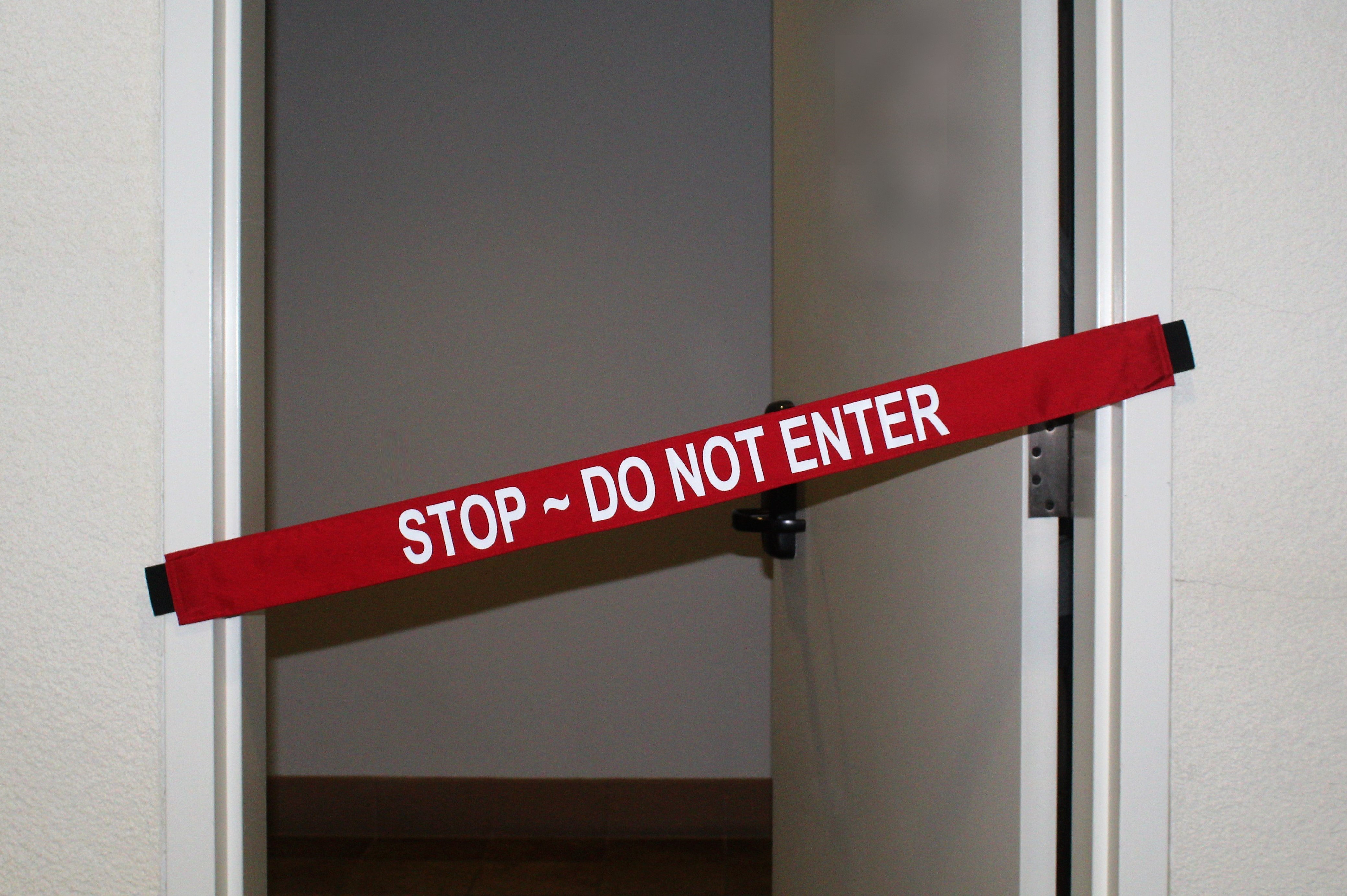 Magnetic Door Barrier Stop Do Not Enter Sign - Wayfair Canada