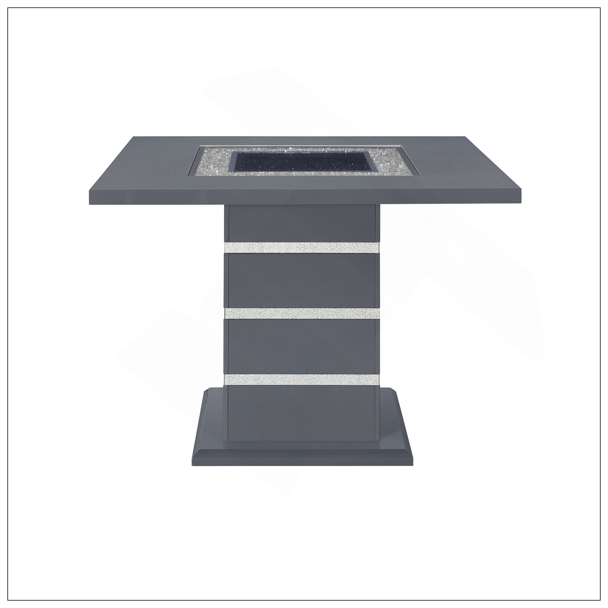 Everly Quinn ARIYA DARK GREY BAR TABLE - Wayfair Canada