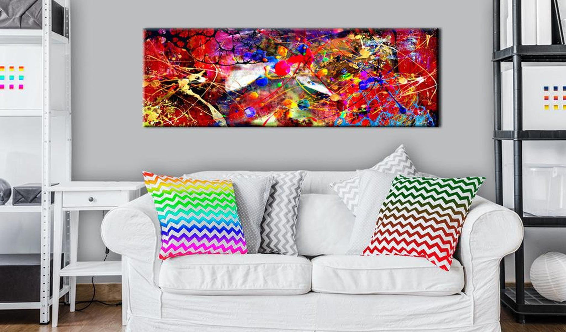 Brayden Studio® Red Forest - Wrapped Canvas Graphic Art | Wayfair