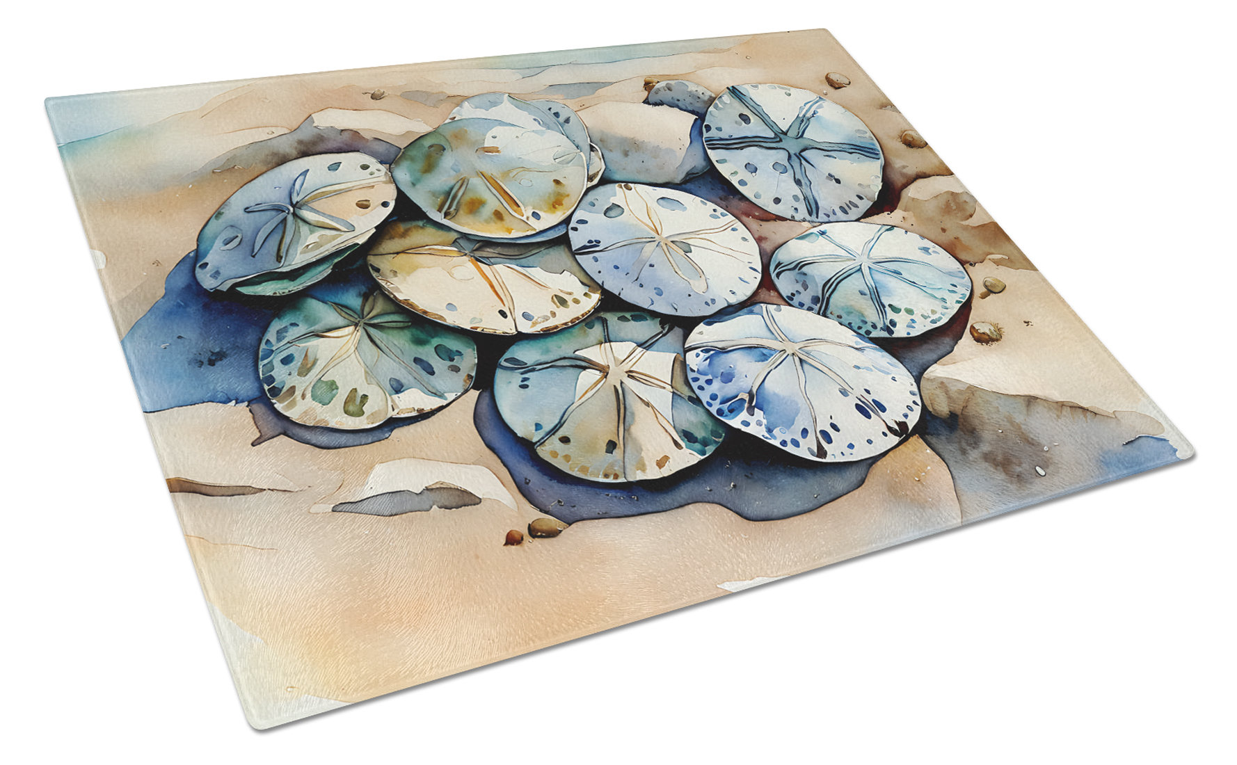 Caroline's Treasures Sand Dollars Glass Cutting Board Large - Wayfair ...