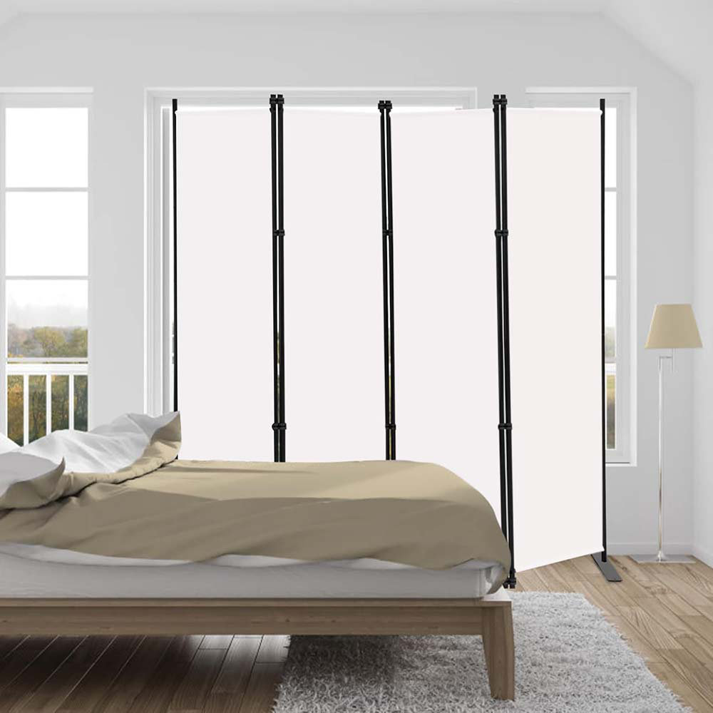 DANTUL 4 Panel Room Divider Screen 6Ft Tall Foldable Privacy Dividers ...