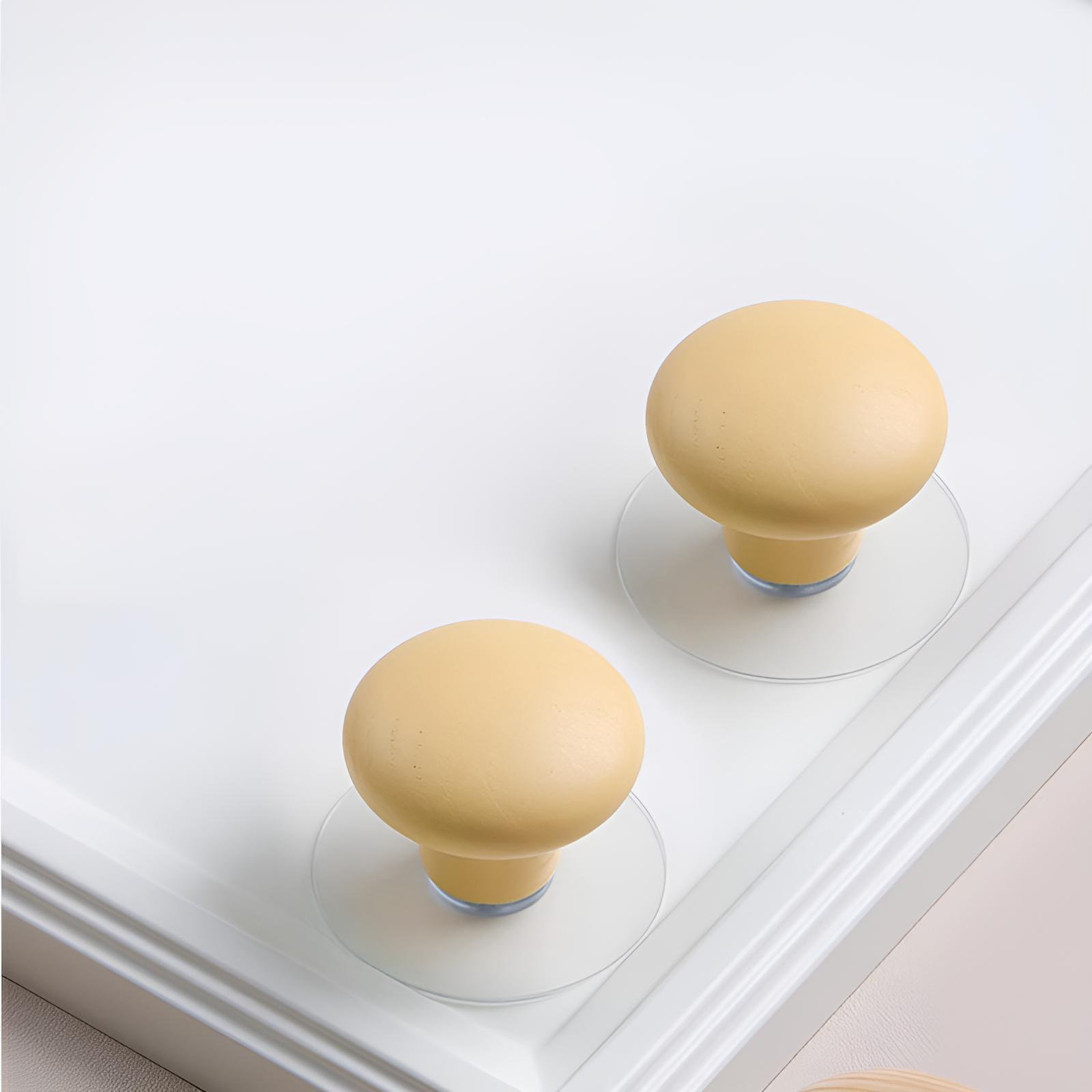 Infinitee Green Solid Wood Cabinet Handle, Adhesive Back Handle | Wayfair