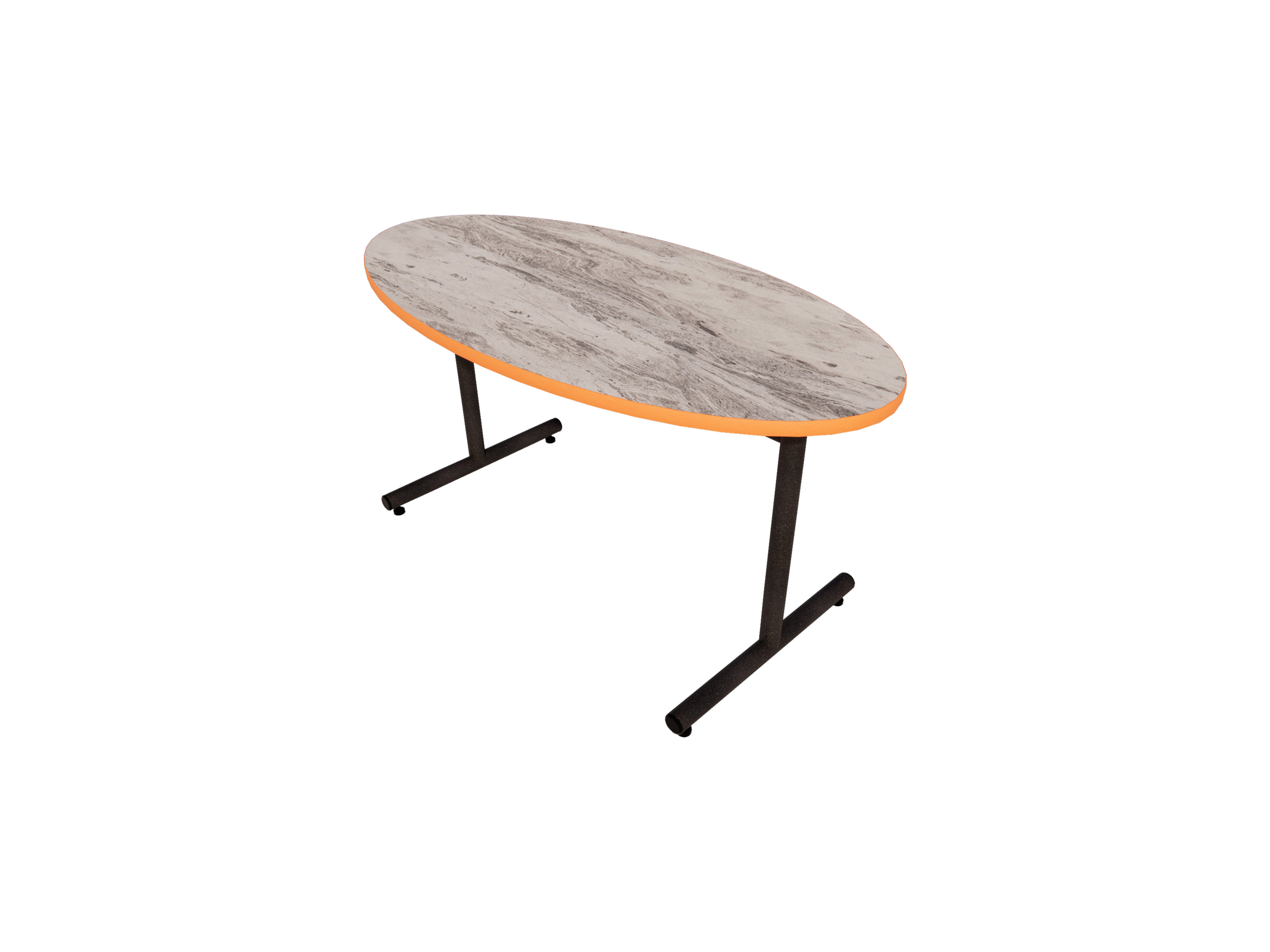 AmTab Manufacturing Corporation Social Table - Elliptical - Wayfair Canada